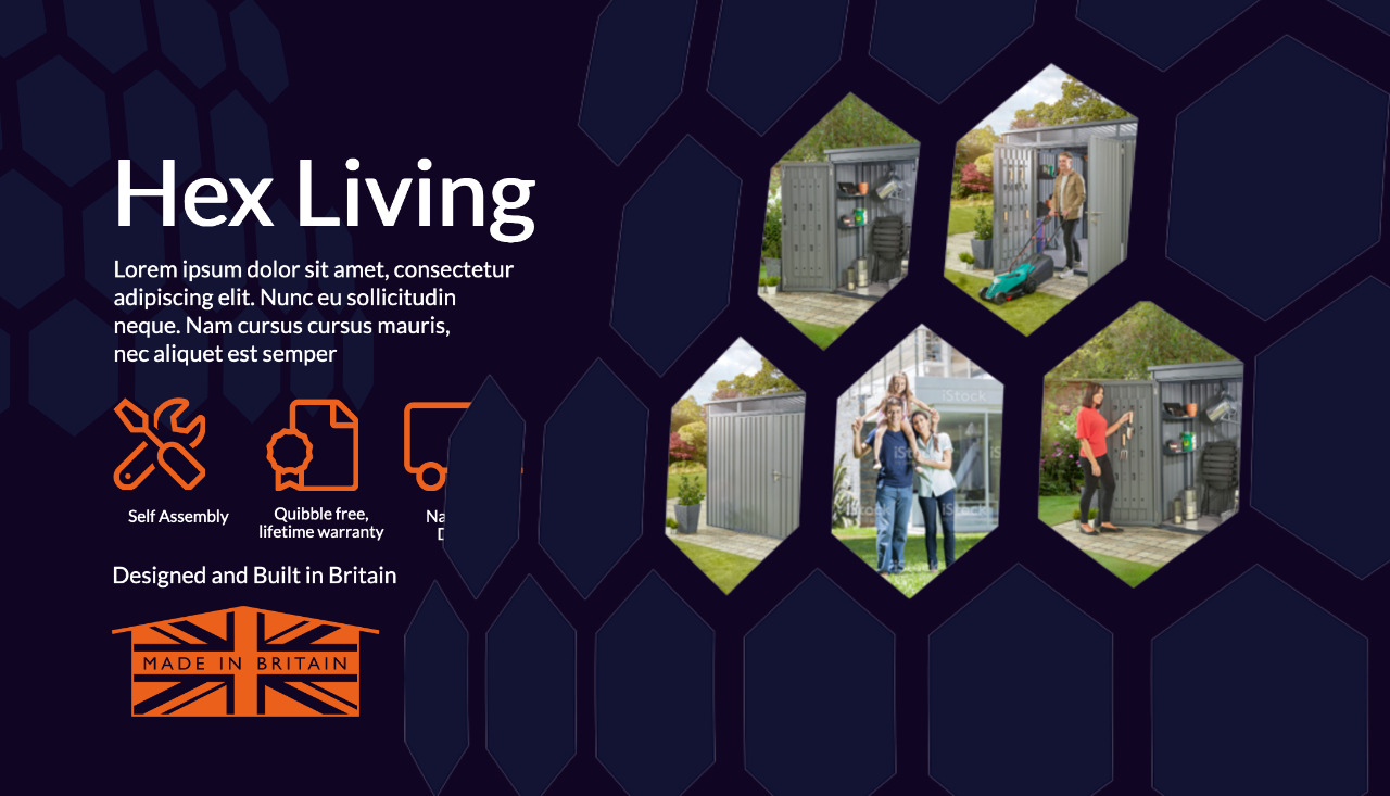 Home | Metal Garden Sheds | HEX Living, Online