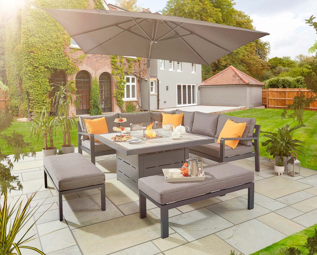 Tutbury Large Garden Bench | Outdoor Furniture | HEX Living